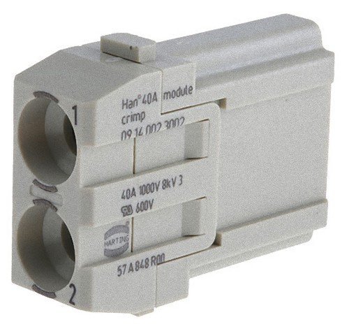 HAN 40A Crimp Module, Male: Amazon.com: Industrial & Scientific