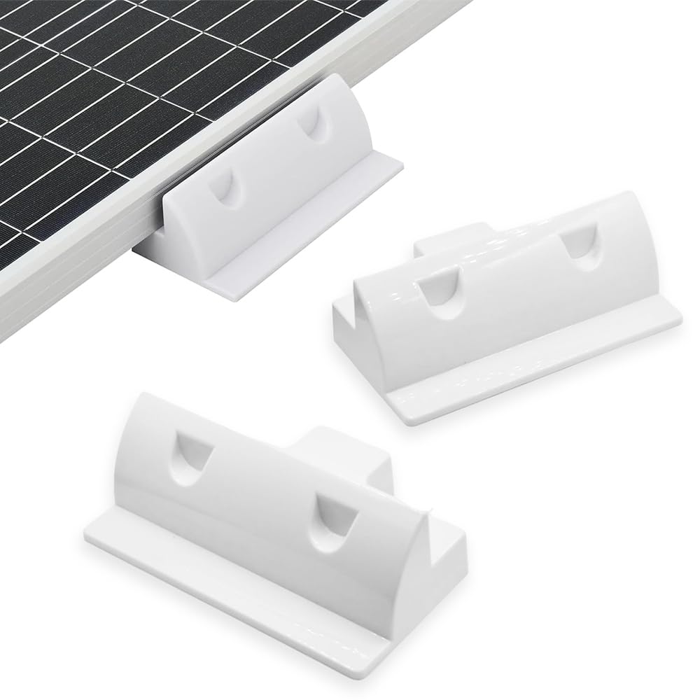 Amazon.com: Slocable Solar Panel Mounting Bracket, 2pcs ABS Corner ...