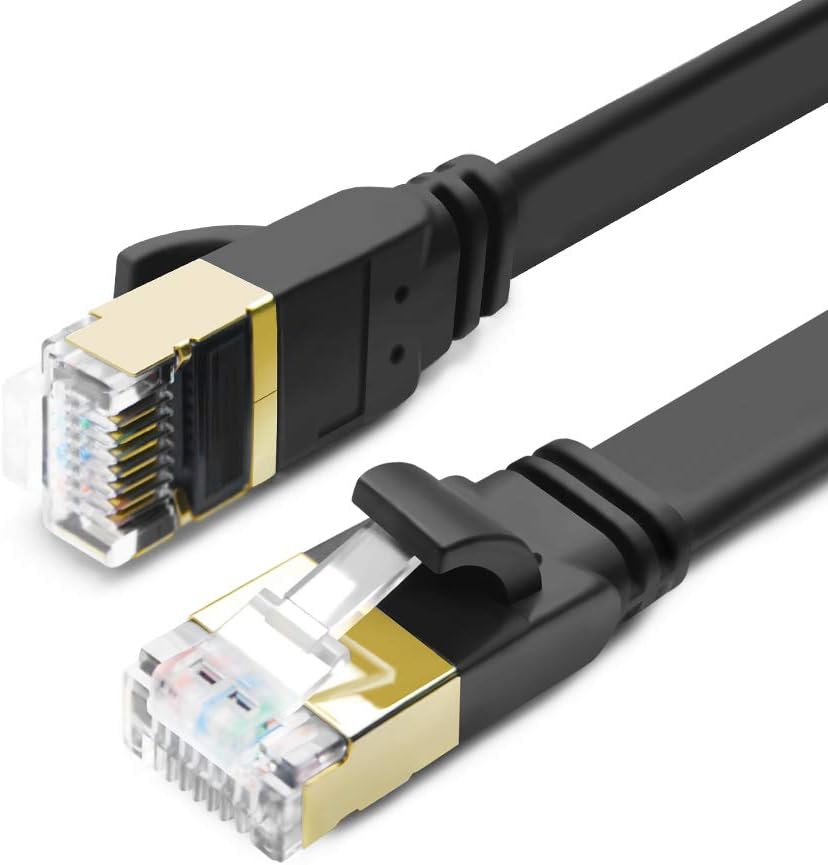 Amazon.com: CAT8 Ethernet Cable 25ft, High Speed 40Gbps 2000MHz SFTP ...