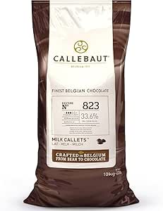Callebauts 823 Belgian Milk Callets 10kg Belgian Chocolate For ...