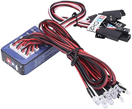 Amazon.com: RC Lighting System 12 LED RC Car Lighting Kit for 1/10 1/8 ...