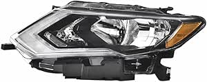 Amazon.com: YijieBuyi Headlight Halogen Left Side Clear Lens Headlamp ...