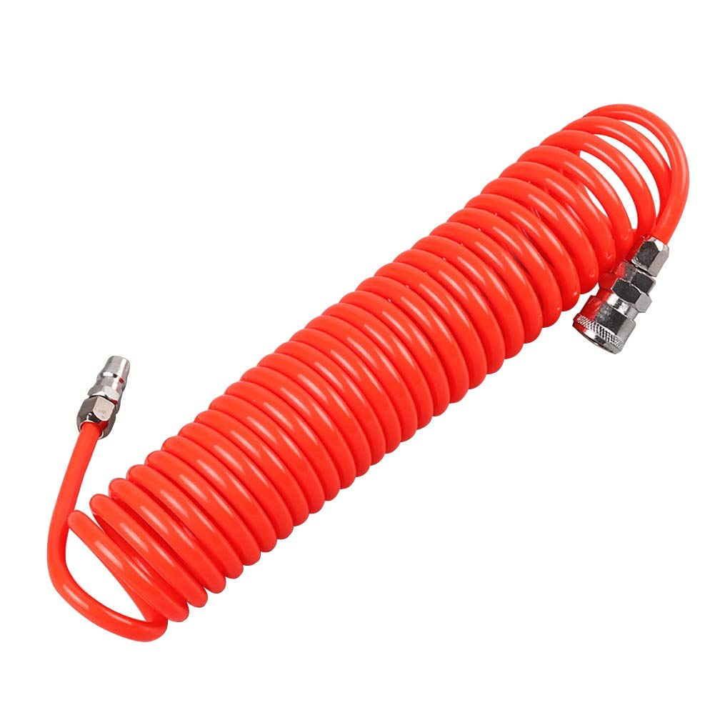 EVA Spring Air Hose with Quick Coupler and Plug, Air Compressor Hose ...
