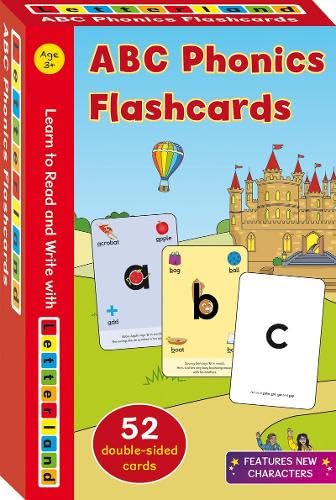 ABC Phonics Flashcards : Letterland: Amazon.co.uk: Books