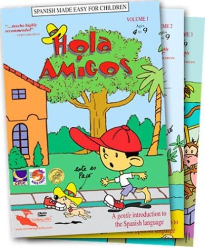 Amazon.com: Hola Amigos! vol 1, 2, & 3 Gentle introduction to Spanish ...