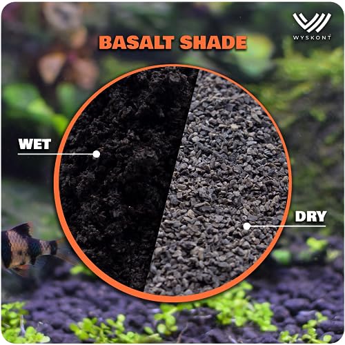 WYSKONT Aquarium Sand Gravel 1 kg – Fish Tank Natural Substrate and ...