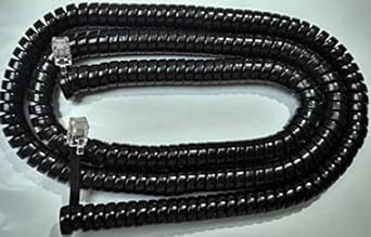 Amazon.com: DIY-BizPhones Black 25' Ft Long Handset Cord Compatible with BizFon Phone BT2 BT3 ...