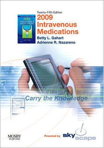 2009 Intravenous Medications-CD-ROM PDA Software: 9780323056434 ...