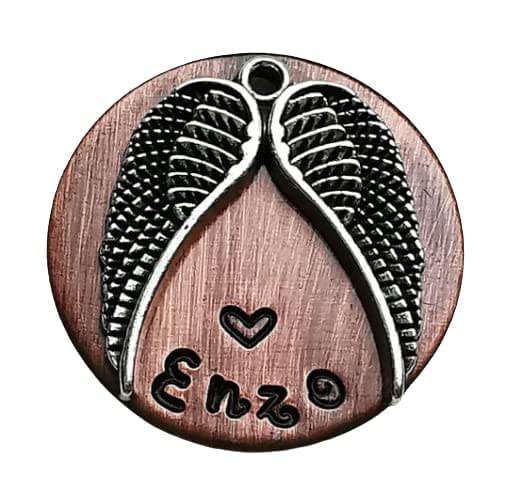 Amazon.com: Dog Tag, Angel Dog Tag, Pet ID Tag, Pet Tag, Memorial Tag ...
