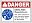 High Voltage Turn Off Power Sign Danger 277/480 Volts Sign Danger ...
