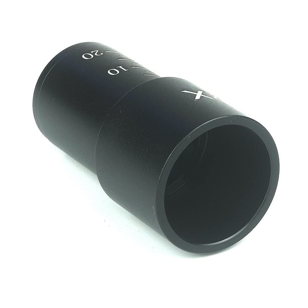 Amazon.com: Microscope 2X Barlow Lens for 23.2mm Mount Port Biological ...