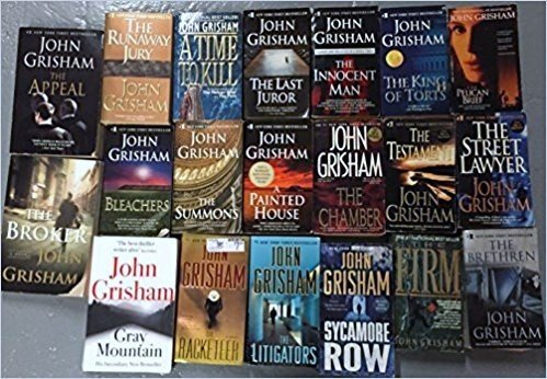 JOHN GRISHAM - Set Of 26 Books.: John Grisham, Bobby Moak: Amazon.com ...