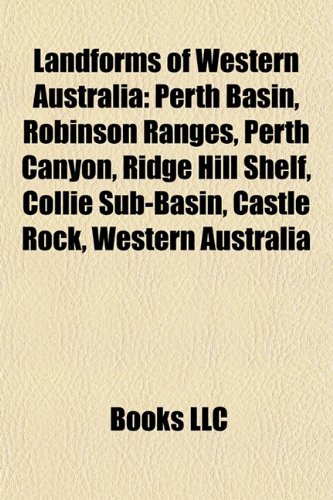 Amazon.co.jp: Landforms of Western Australia: Perth Basin, Robinson ...