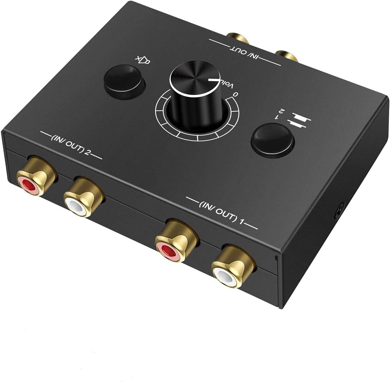 Amazon.com: R/L Stereo Audio Switch Audio Switcher AB Switcher Passive ...