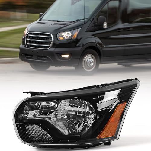 Amazon.com: FIONE headlight assembly compatible with Ford Transit 150 ...