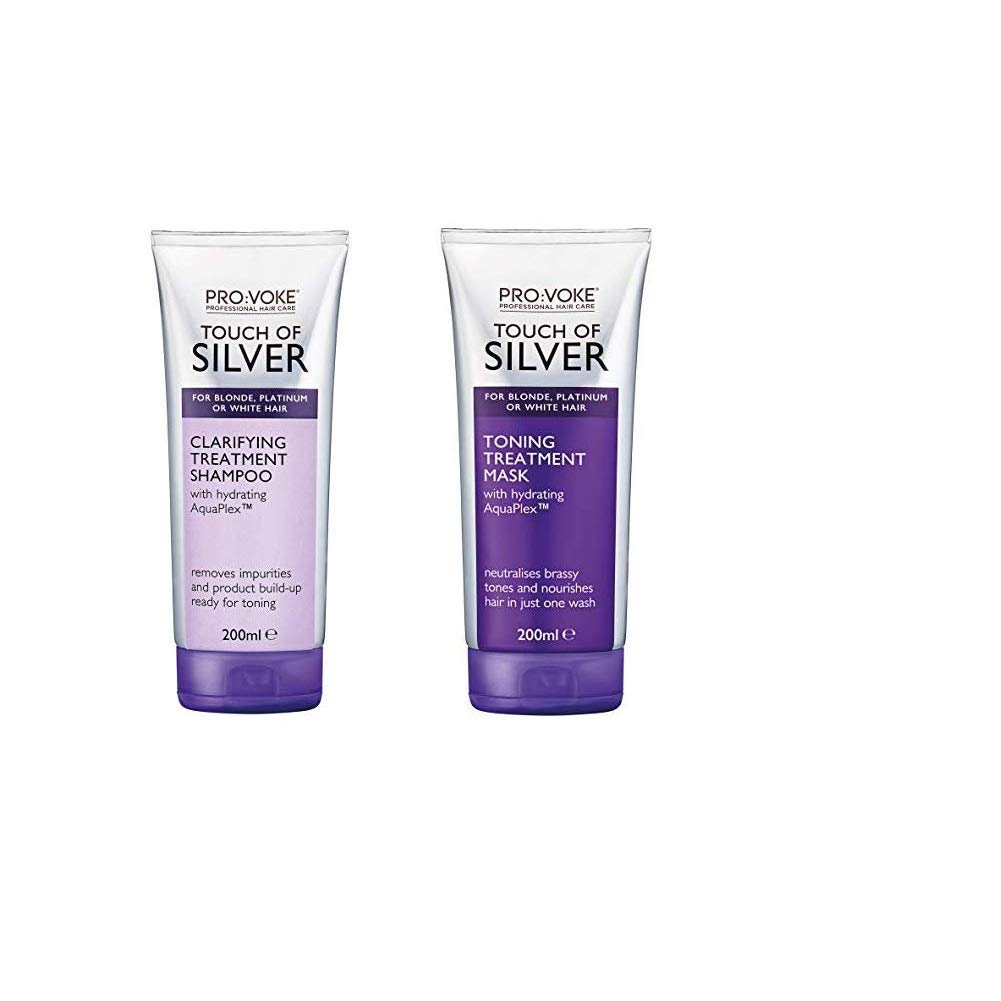 Buy PROVOKE Touch of Silver Clarifying Shampoo for Blonde, Platinum ...