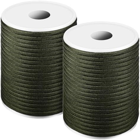 INOOMP 2pcs Para Cord 550, Strong Nylon Ropes, Heavy Duty Nylon Cords ...