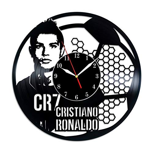 Buy TikTok Studio Cristiano Ronaldo Vinyl Record Wall Clock, Cristiano ...