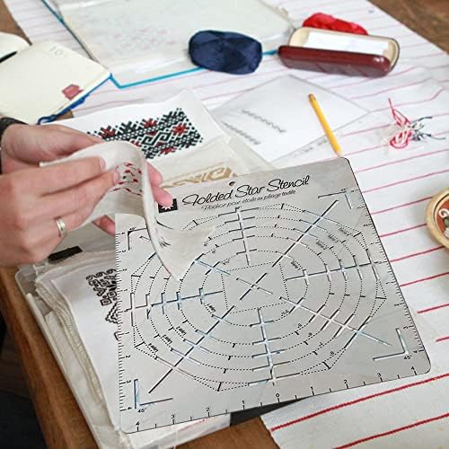 Amazon.com: 8" Folded Star Hot Pad Interfacing Templates - 3-Pack ...