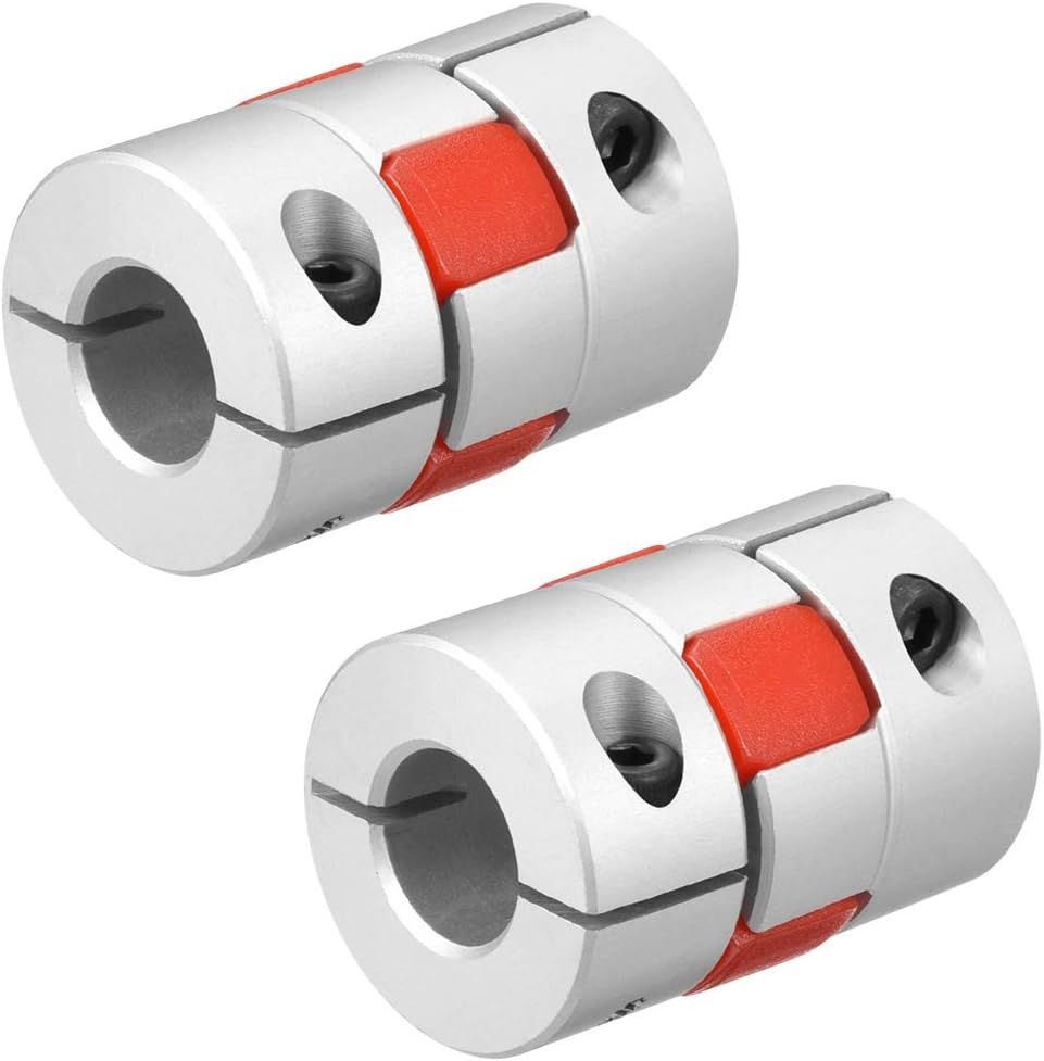Amazon.com: uxcell 2pcs Shaft Coupling 12mm to 12mm Bore L35xD25 ...