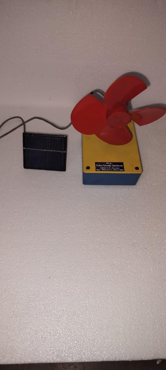 Buy E-MEDI- Solar Fan Project Working Model for School Students Solar ...