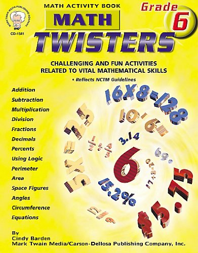 Amazon.com: Math Twisters: Challenging & Fun Activities Related to ...
