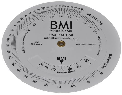 Buy BMI Wheel Calculator 4.25 80-400lbs 1 Pack (1 Piece) Online at Low ...