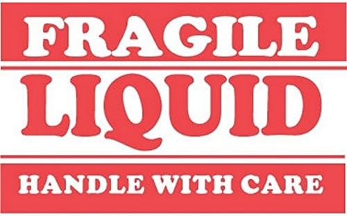 Amazon.com: 2" x 3" Fragile Liquid Handle with Care Labels (500 per ...