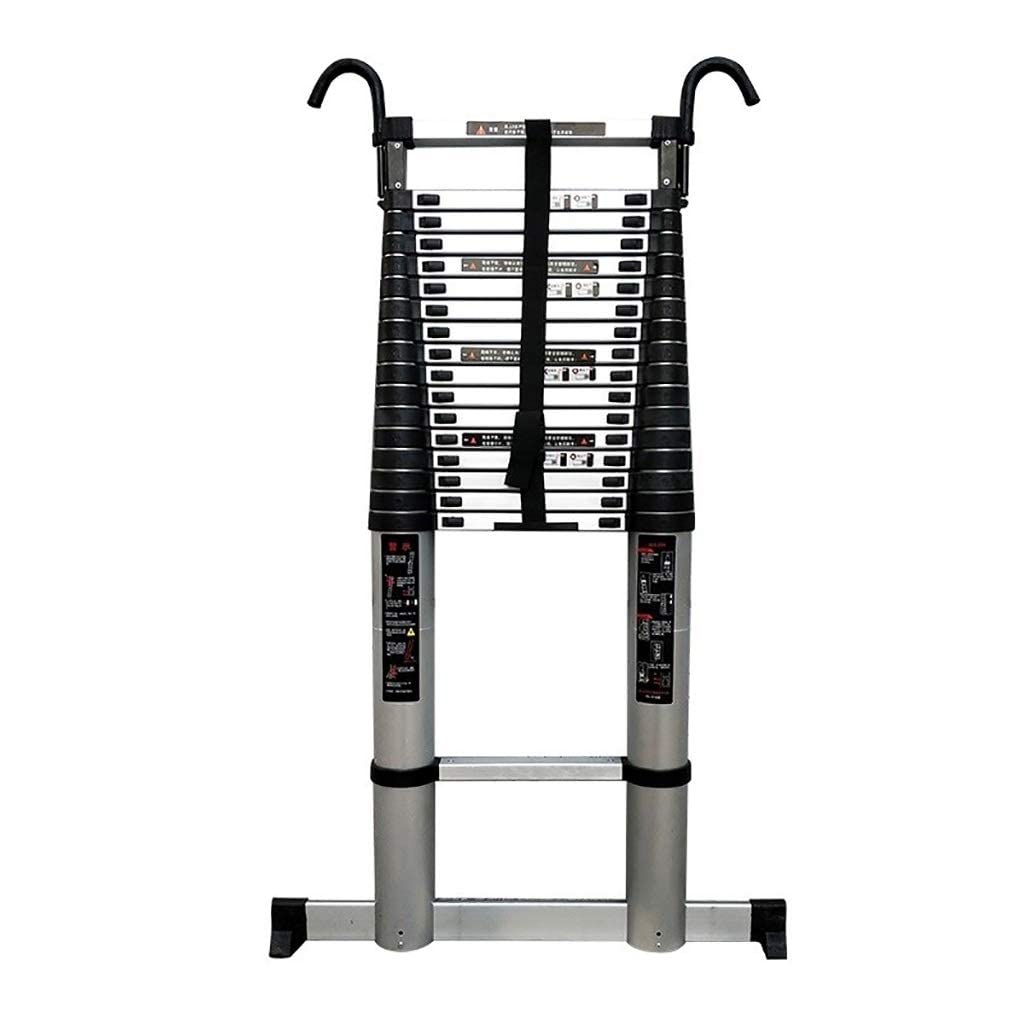 Buy SXFYWYM Telescopic Ladder Height Adjusted Portable Aluminum ...