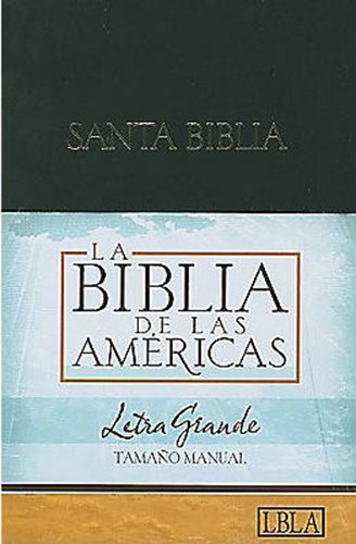 Buy LBLA Biblia Letra Grande Tamaño Manual, tapa dura Book Online at ...