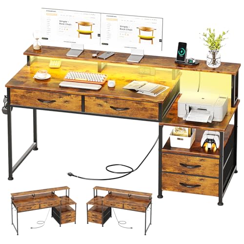 Schreibtisch Holz Vintage – Die 15 besten Produkte im Vergleich - WinTotal