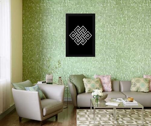 Dharohar Endless Knot Vastu Frame | Vastu Feng Shui Poster Frame for ...