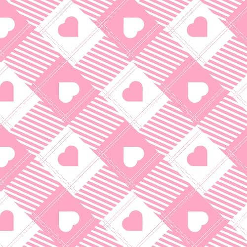 Tanluxo Yiniri Pink and White Peel and Stick Wallpaper 17.3"x78.7 ...
