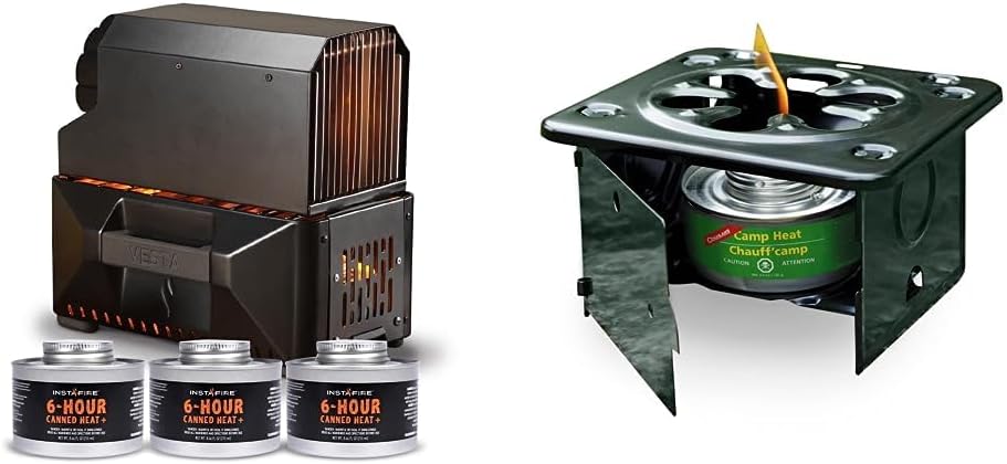 Amazon.com: Insta-Fire VESTA Self-Powered Indoor/Outdoor Heater & Stove ...