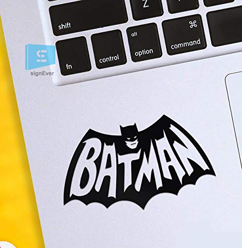 SIGN EVER Batman Logo Stylish Laptop Trackpad Stickers for 15.6 14 13 ...