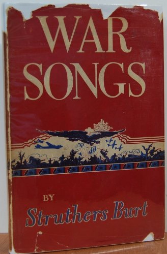 War songs,: Burt, Maxwell Struthers: Amazon.com: Books