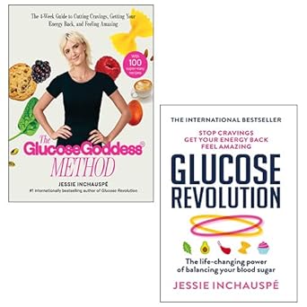 Jessie Inchauspe 2 Books Collection Set (Glucose Goddess Method ...