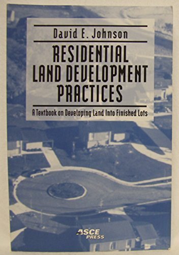 Amazon.com: Residential Land Development Practices: A Textbook on ...
