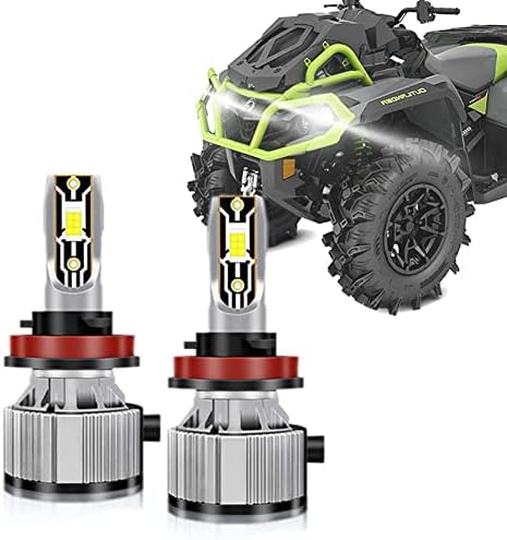 Amazon.com: QYMOTO H11 ATV Light Bulbs Compatible with Can Am Outlander ...