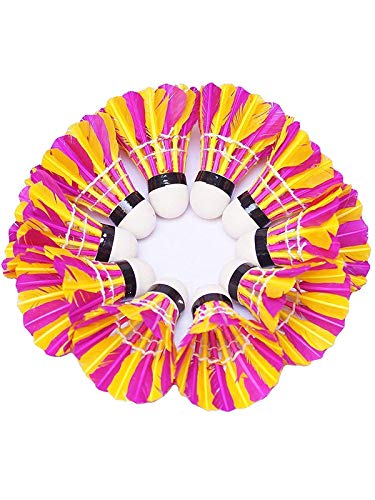 Shri Mahakal Traders Super Fire White Medium Shuttle Cock : Amazon.in ...