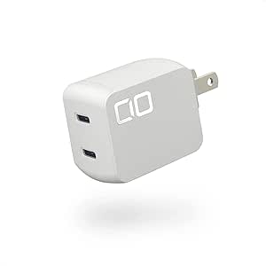 Amazon | CIO NovaPort DUO 45W USB-C 2ポート GaN USB PD 充電器 【CIO独自技術 NovaIntelligence搭載】 CIO-G45W2C ...