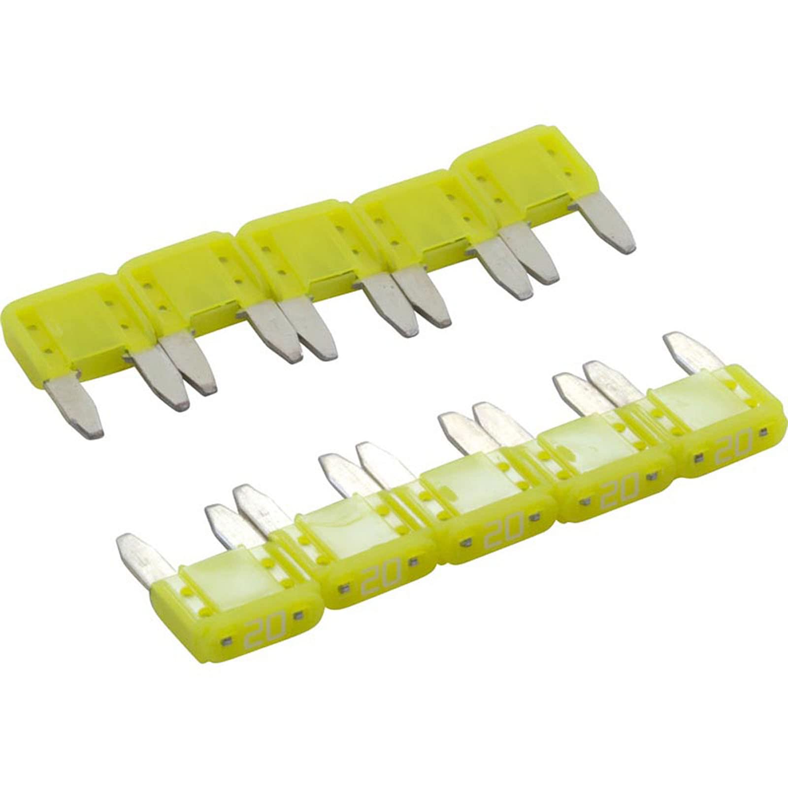 Amazon.com: Hayward GLX-F20A-10PK 20-AMP Yellow Fuse Kit for Chlorine ...