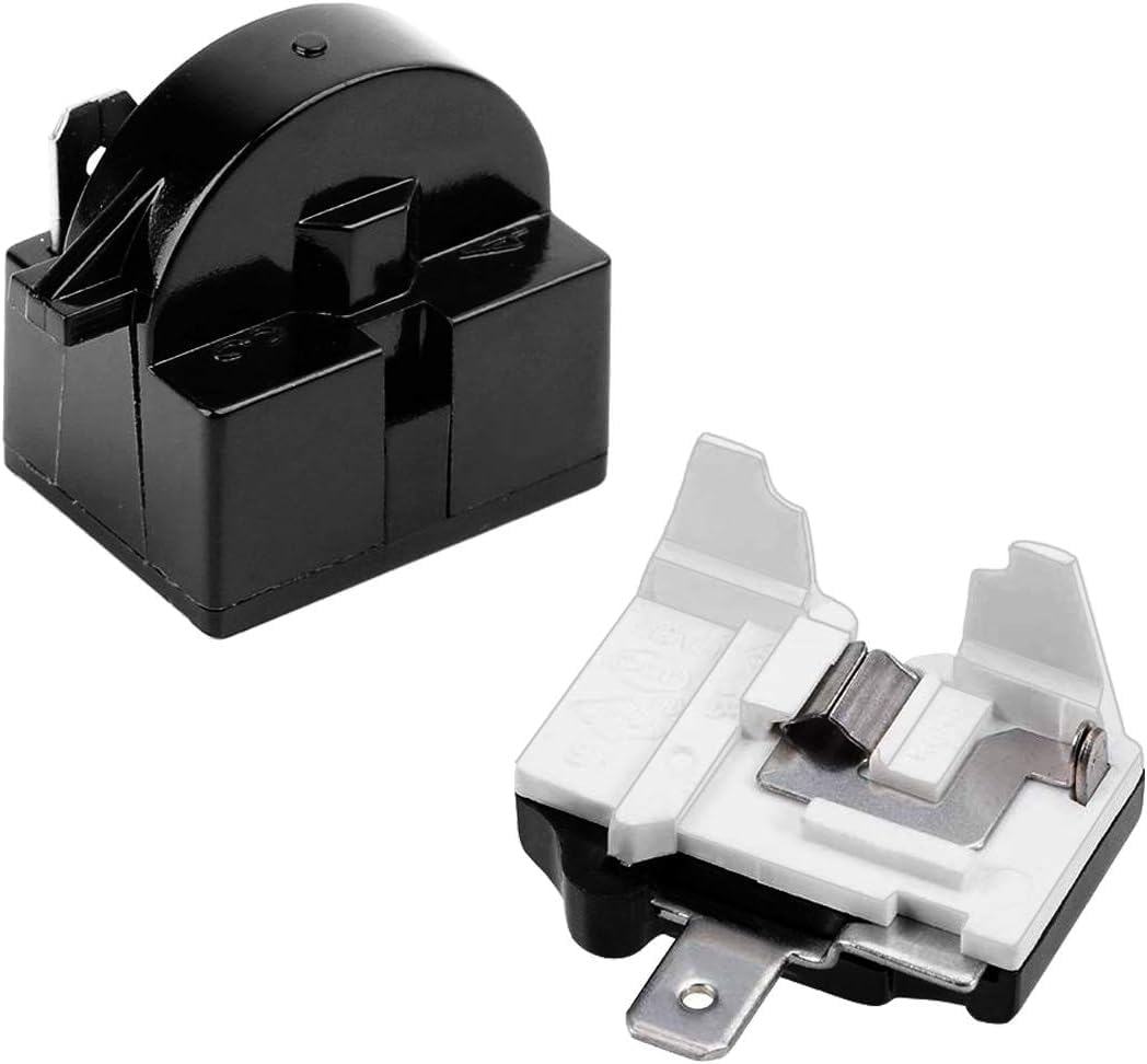 Amazon.com: QP2-4.7Starter Relay and Overload 1 Pin Refrigerator ...
