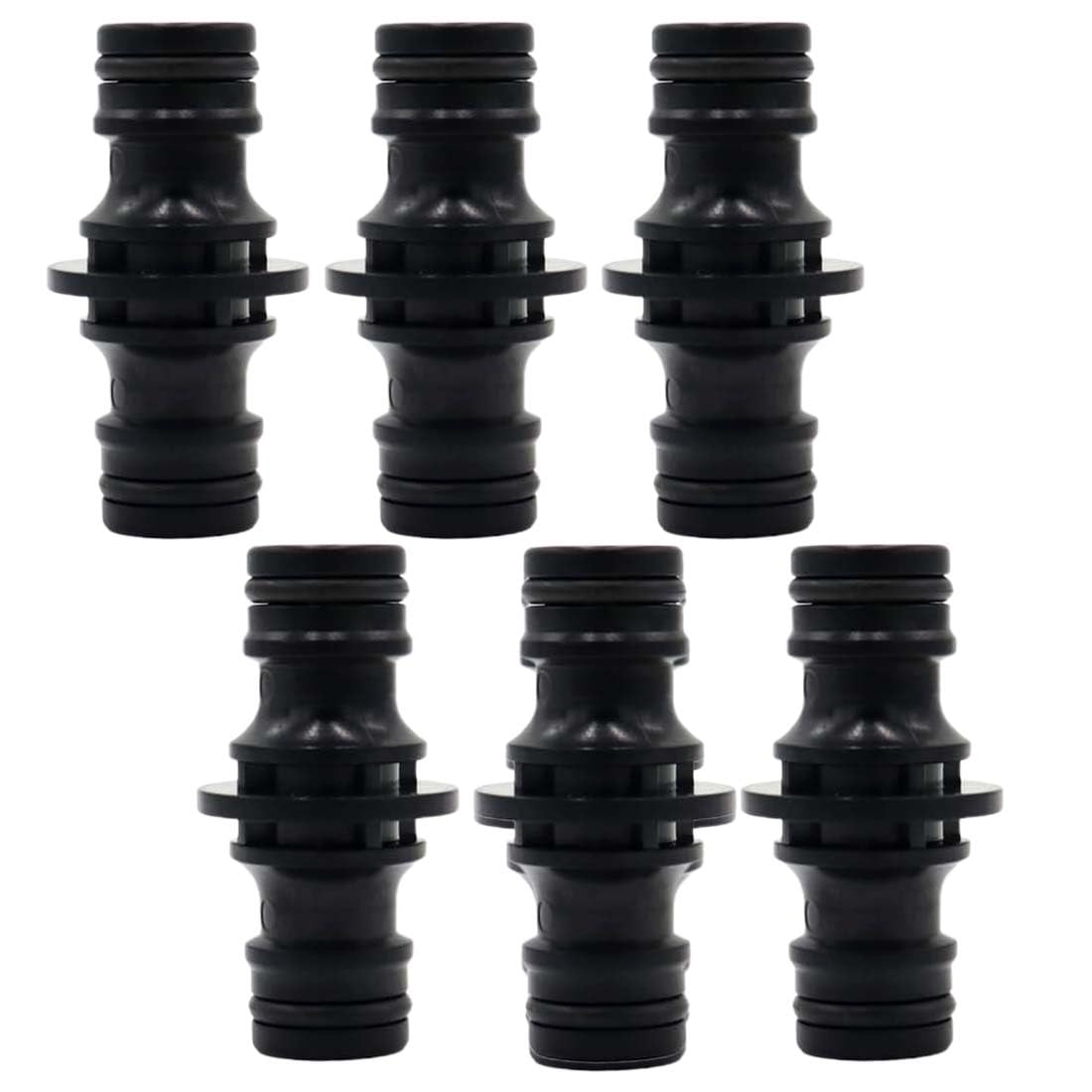 KGDUYC 6 x Hose Connectors 1/2 Inch Hose Coupling Double Connector ...