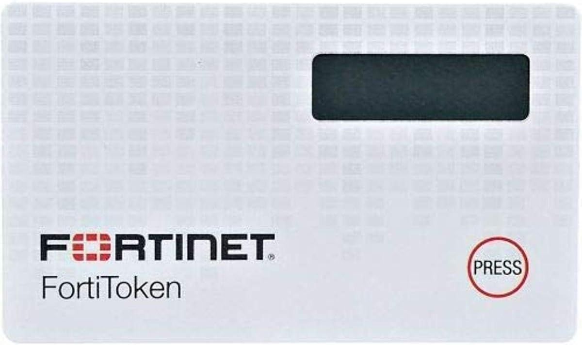 Amazon.com : Fortinet Fortitoken 220 Security Card - Oath, Totp, SHA-1 ...
