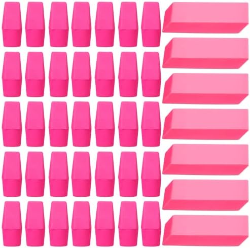 Amazon.com: Fuutreo 200 Pcs Pencil Erasers Set 150 Pcs Pencil Top ...