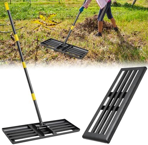 Amazon.com : Lawn Leveling Rake, 30"x10" Large Levelawn Tool, 6FT ...