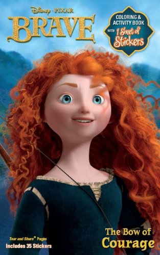 Amazon.com - Disney*Pixar Brave Mini Coloring & Activity Book with 35 ...