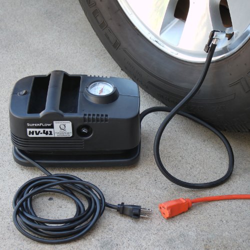 Portable Air Pump 120 volt, Tire Inflator, HV-41 Air Compressor by ...