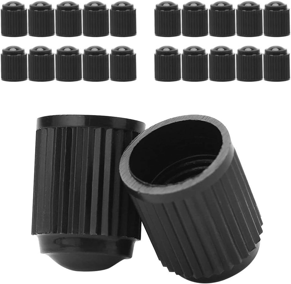 Amazon.com: Outus 20 Pcck Tire Valve Team Caps Car Tire Caps Plastic ...
